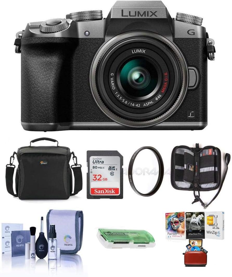 Amazon.com : Panasonic Lumix DMC-G7 Mirrorless Camera with Lumix G ...