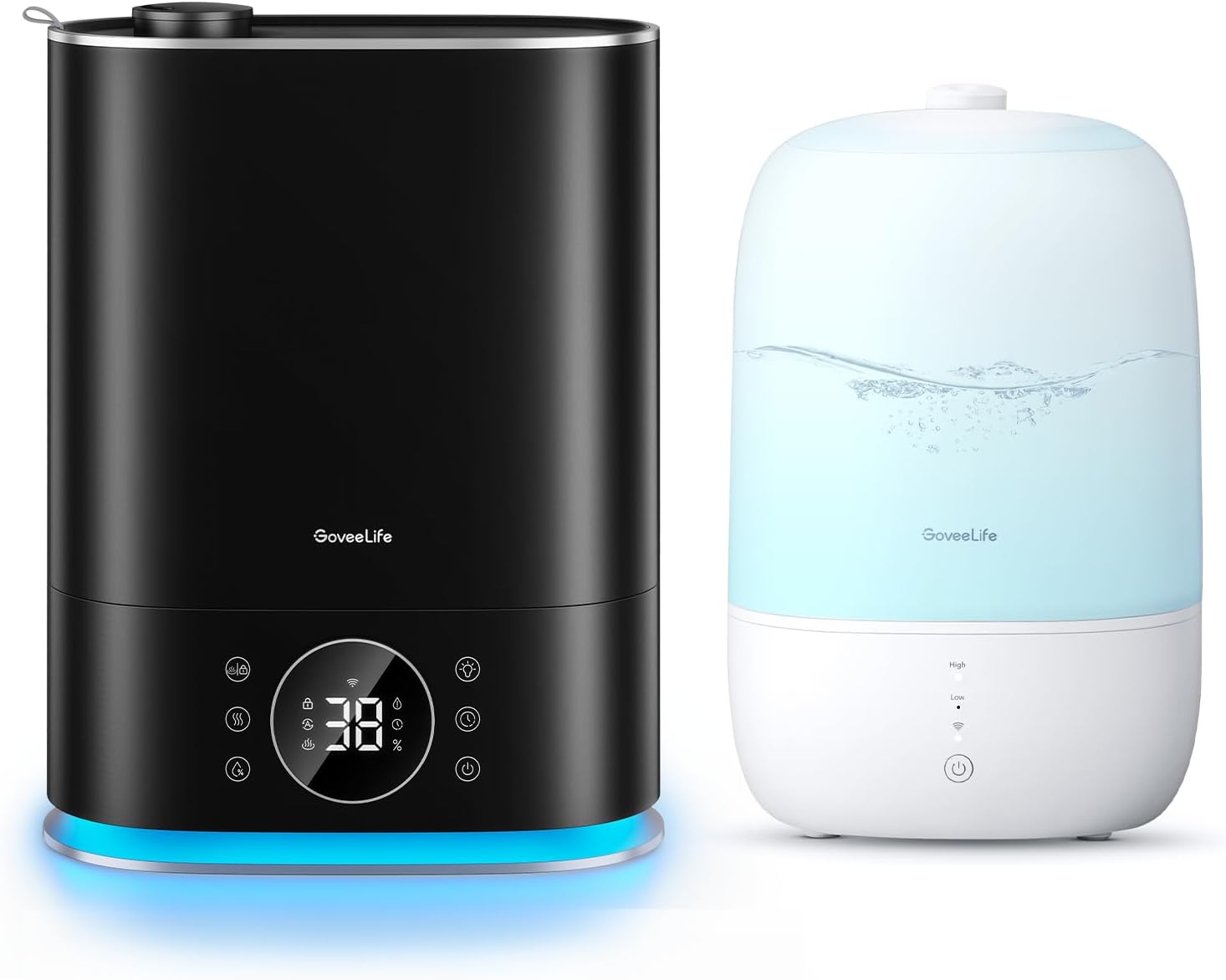 Amazon.com: GoveeLife Smart Humidifiers for Bedroom H7140 bundle with ...