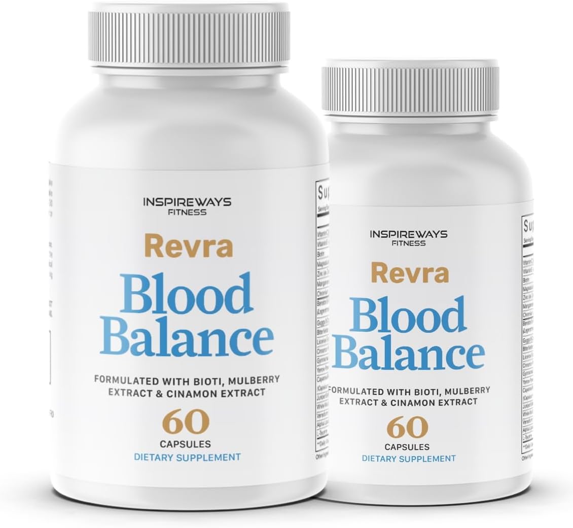 Amazon.com: Revra Blood Balance Advanced Blood Formula Capsules, Revra ...