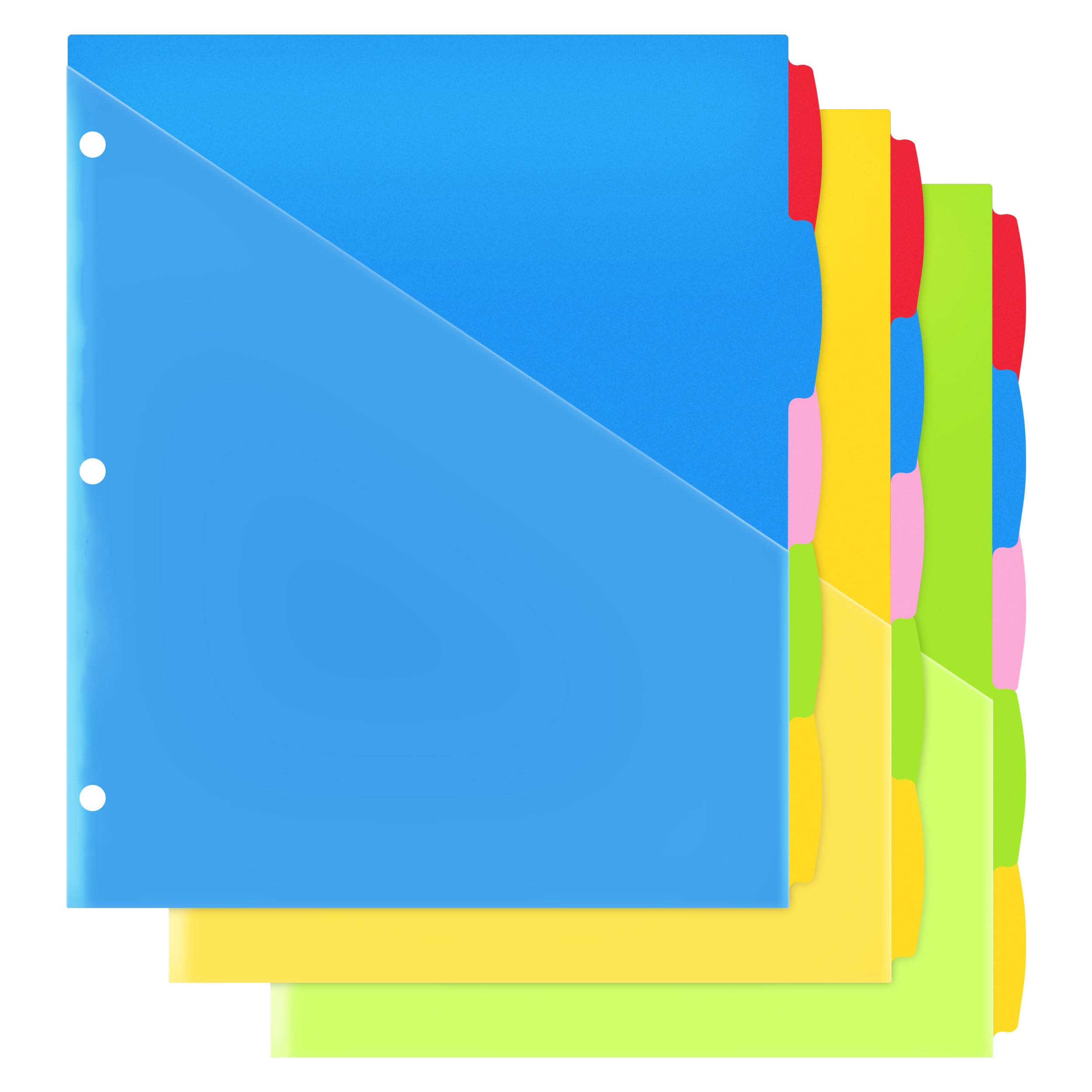 Snapklik.com : MAKHISTORY 5 Tabs Plastic Dividers