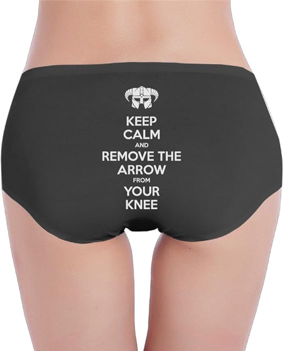 Amazon Keep Calm Remove Arrow From Your Knee Ladies Low Waist Underwear Black XL Clothing amazon-keep-calm-remove-arrow-from-your-knee-ladies-low-waist-underwear-black-xl-clothing