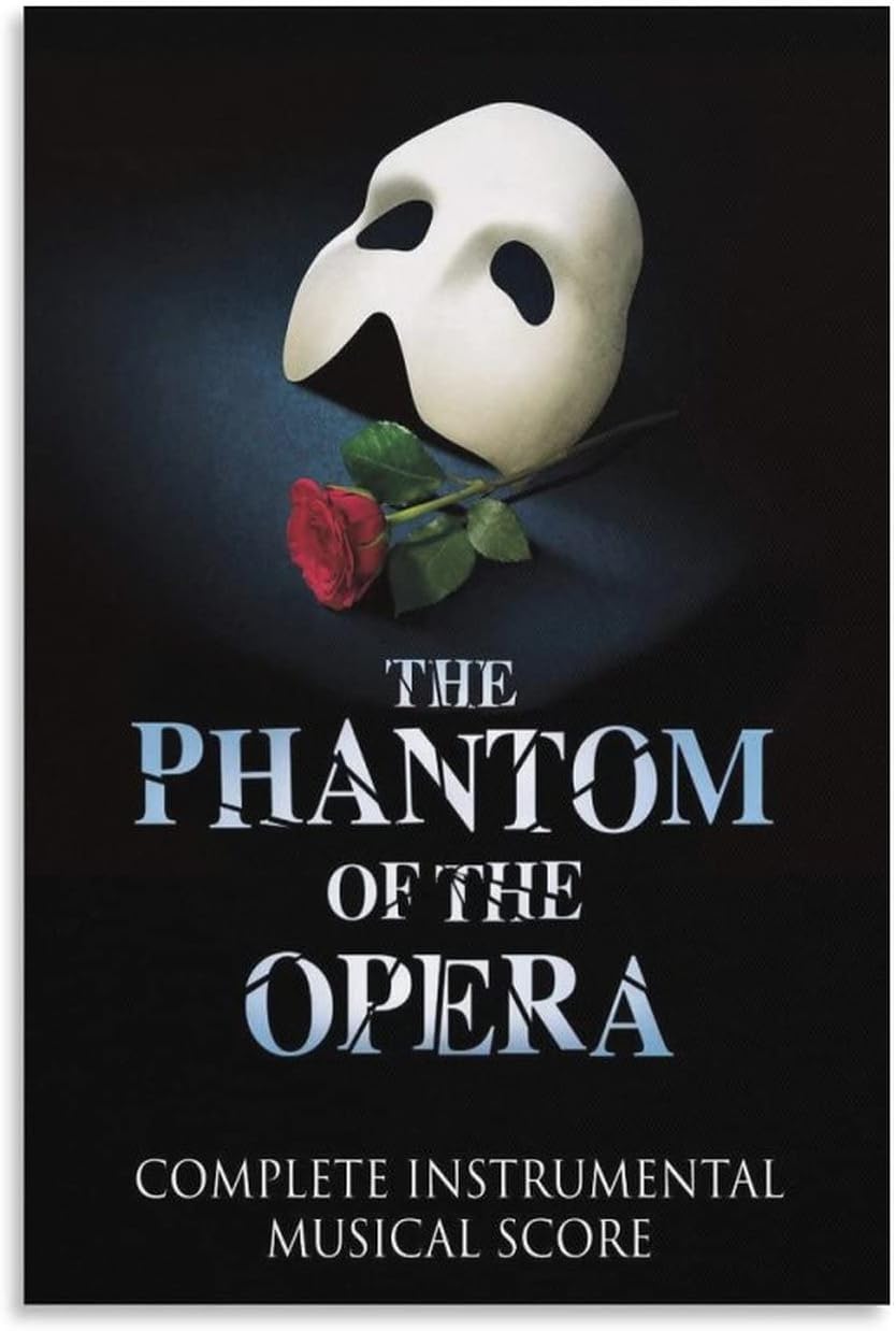 Amazon.com: Posters & Prints The Phantom art Of The Opera Broadway ...
