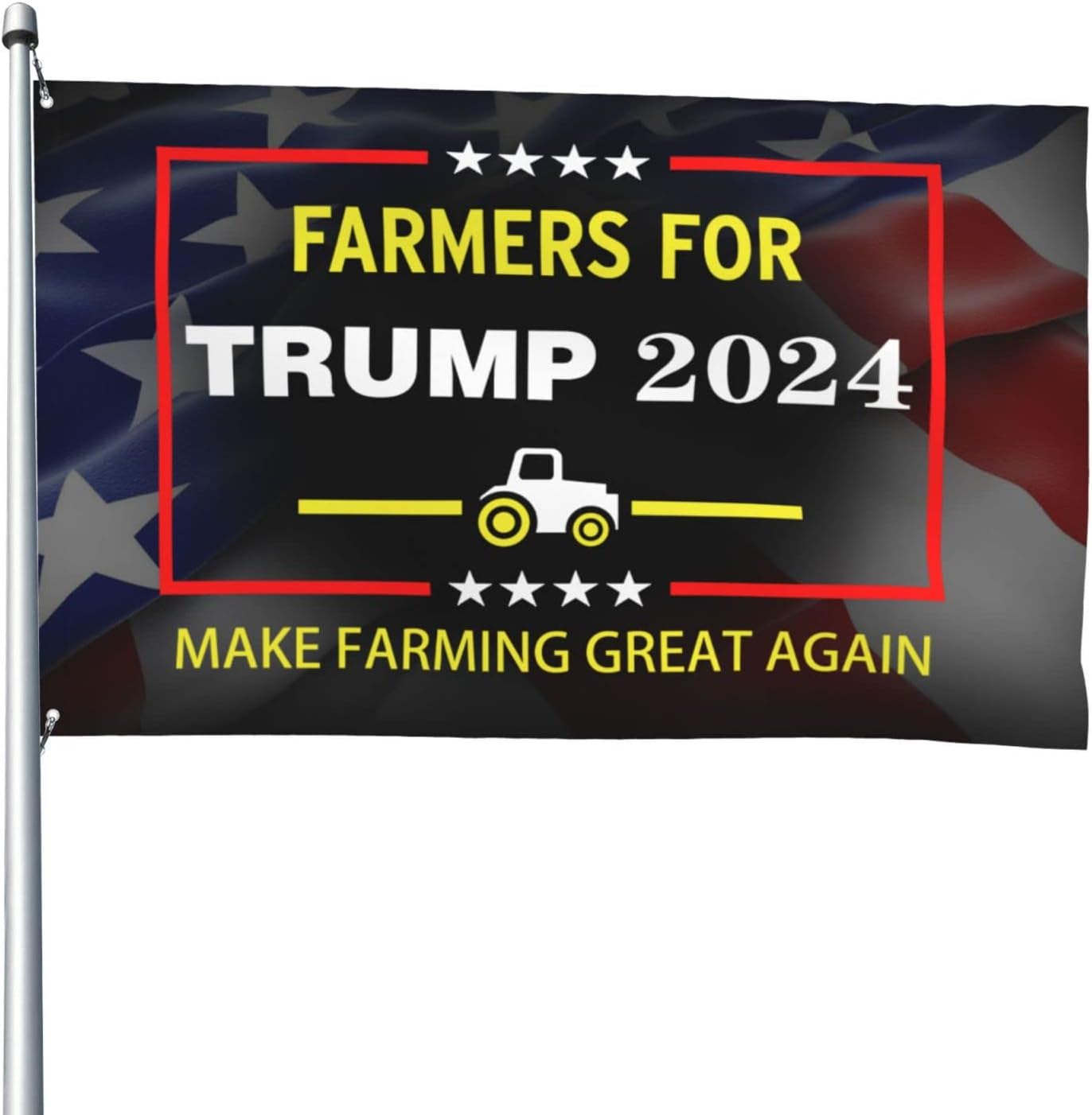 Amazon.com : Farmers For 2024 Trump Flag 4X6 Feet - Vivid Color and ...