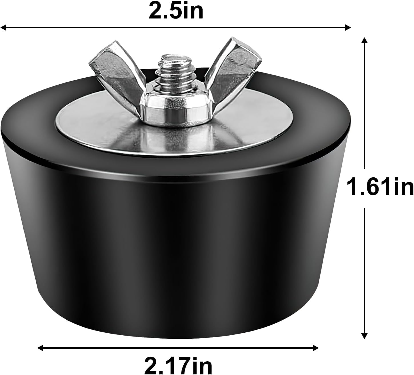 Snapklik.com : Pool Chill Plug Rubber Stopper Plug 2.5 Inch