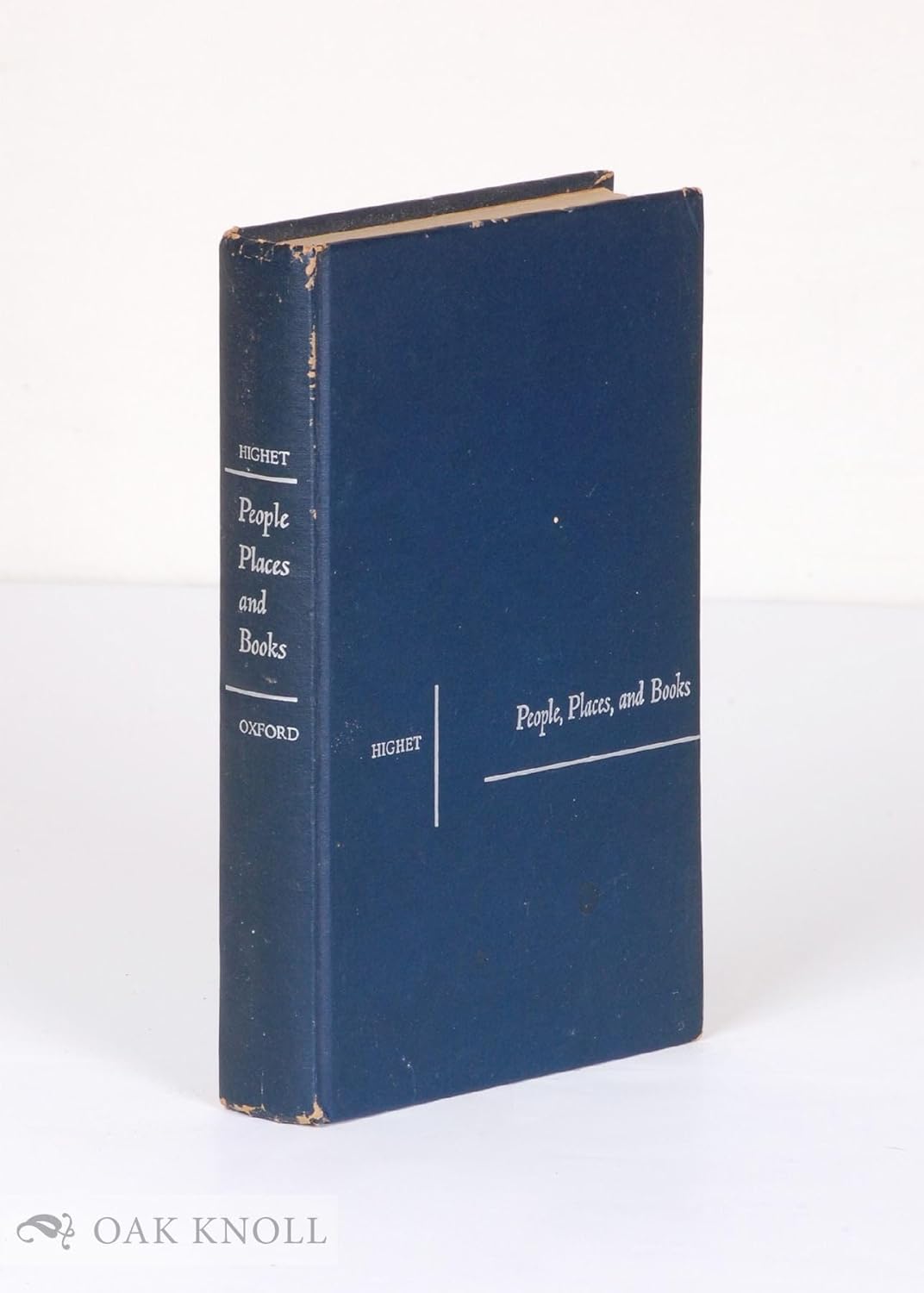 People, Places, and Books: Highet, Gilbert: 9780195005721: Amazon.com ...