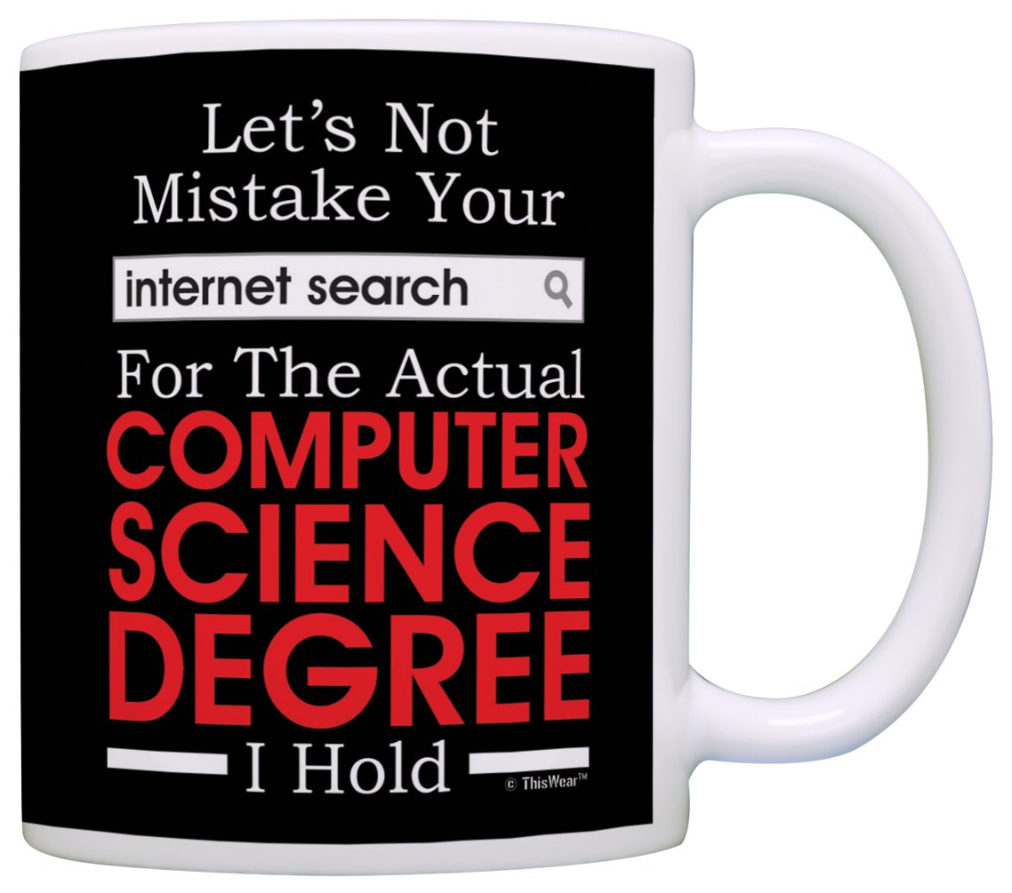 Amazon.com: Technology Nerd Gifts Mistake Internet Search Computer ...