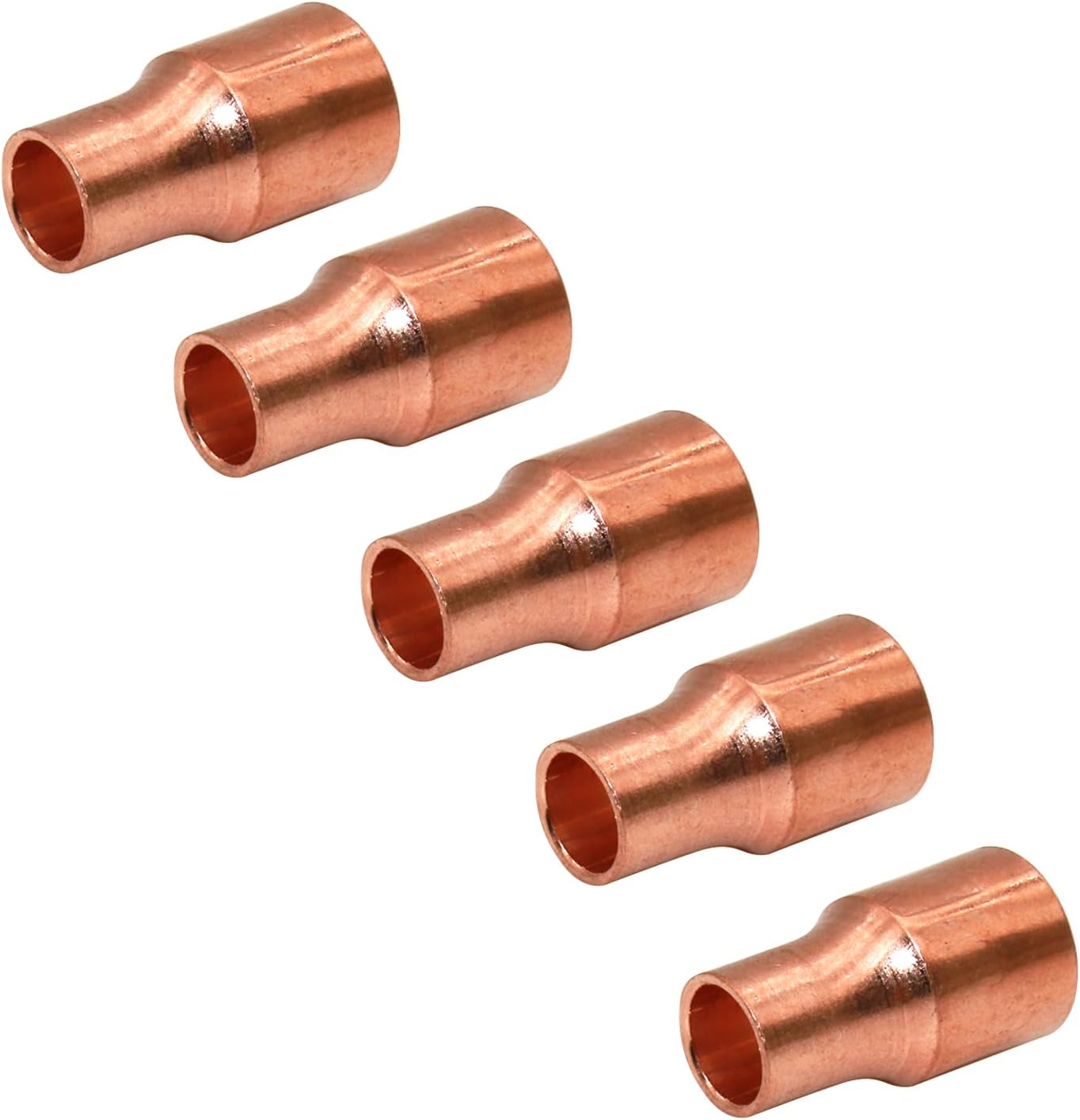 Libra Supply 3/4 x 5/8 inch(Nominal Size) Copper Coupling Bushing ...