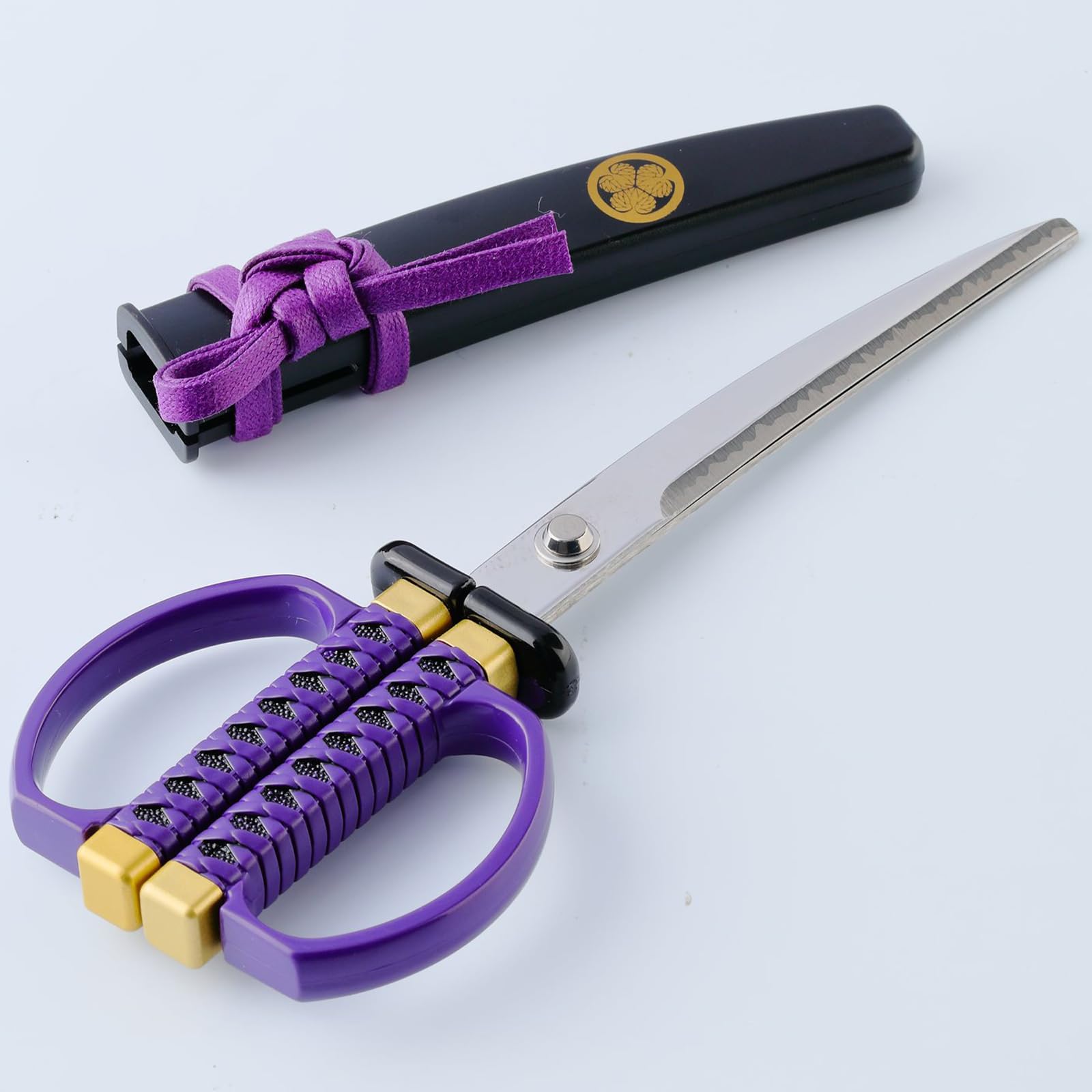 Snapklik.com : Japanese Samurai Katana Sword Shape Scissors 7.3 Inch