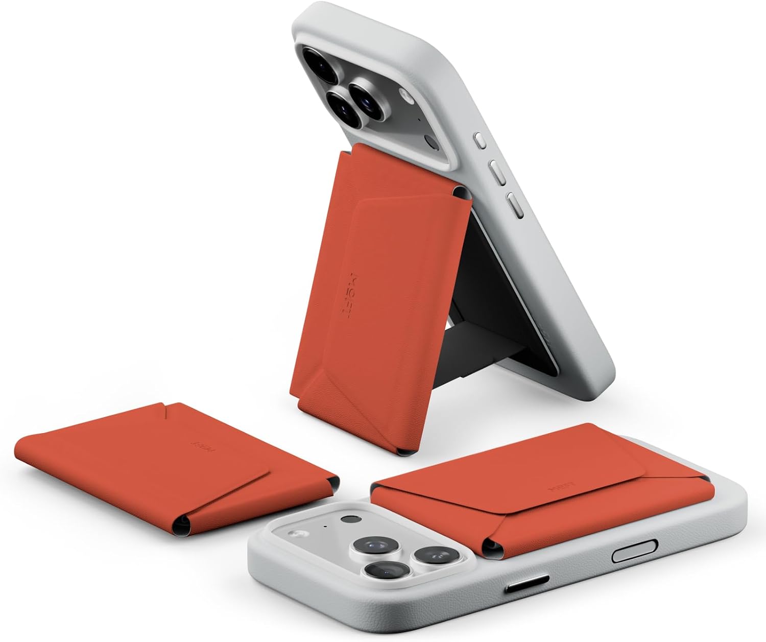 Amazon.com: MOFT Magsafe Wallet, 8-Card Holder, Magnetic Phone Stand ...
