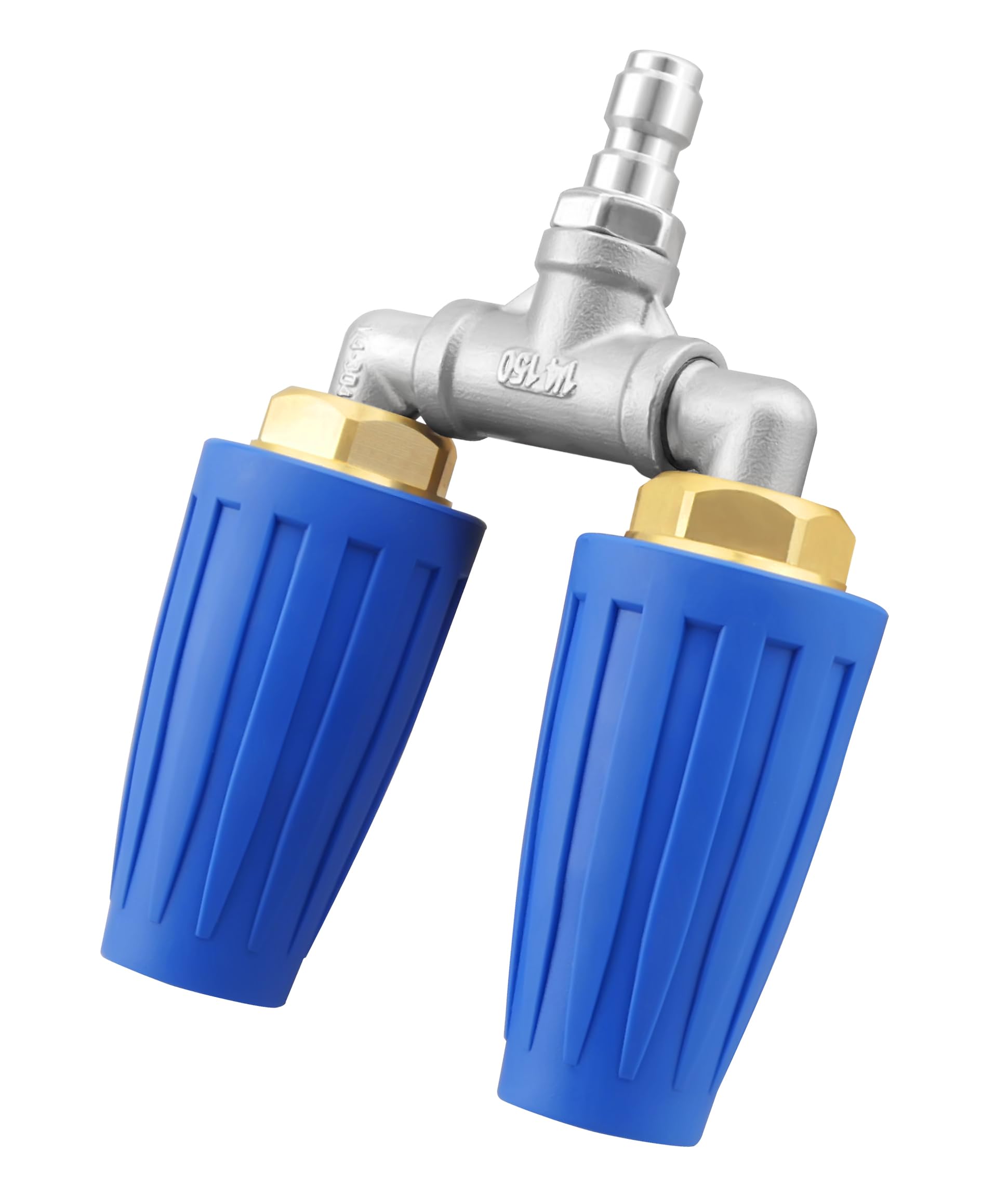 Amazon.com: Dual Turbo Nozzle for Pressure Washer 4000 PSI 360°Rotating ...