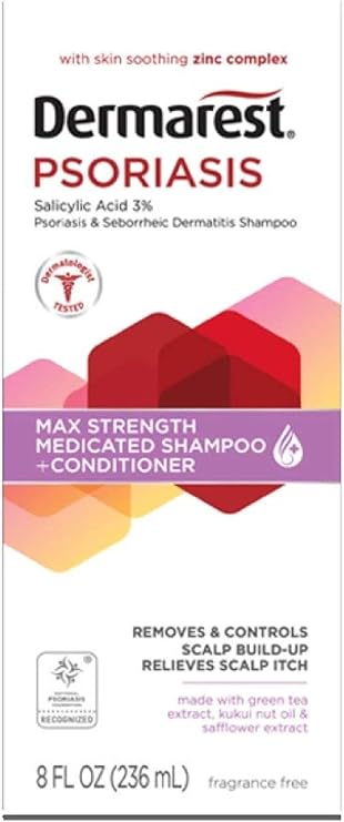 Amazon.com: Dermarest Psoriasis Medicated Shampoo and Conditioner ...