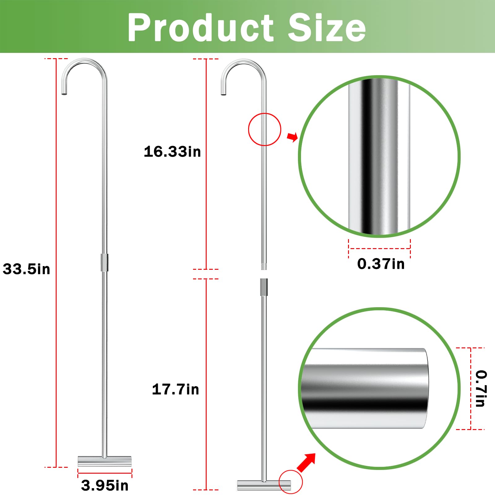 Snapklik.com : 5th Wheel Pin Puller 32" Solid Steel Chrome Plated 5th ...