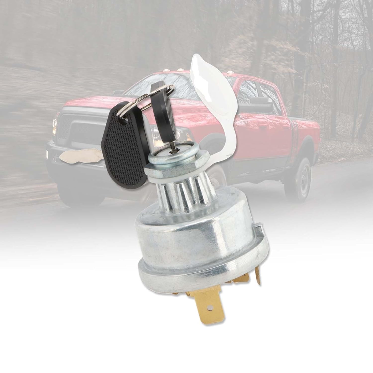 Amazon.com: cycwer 1 Set 12V/24V Ignition Switch with Keys Tractor ...