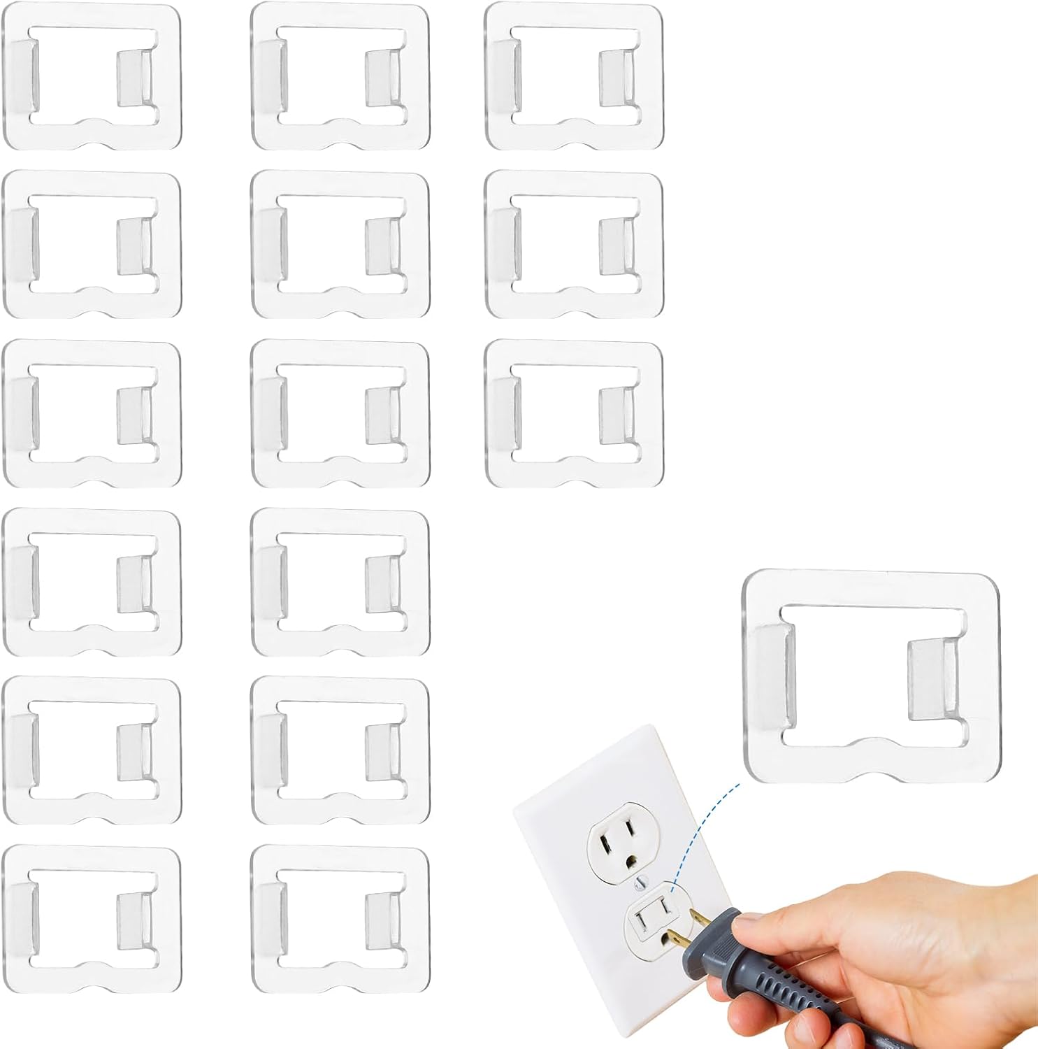 15pcs Loose Outlet Fix Plugs, Wall Socket Fixer Jack Snug Your Loose ...