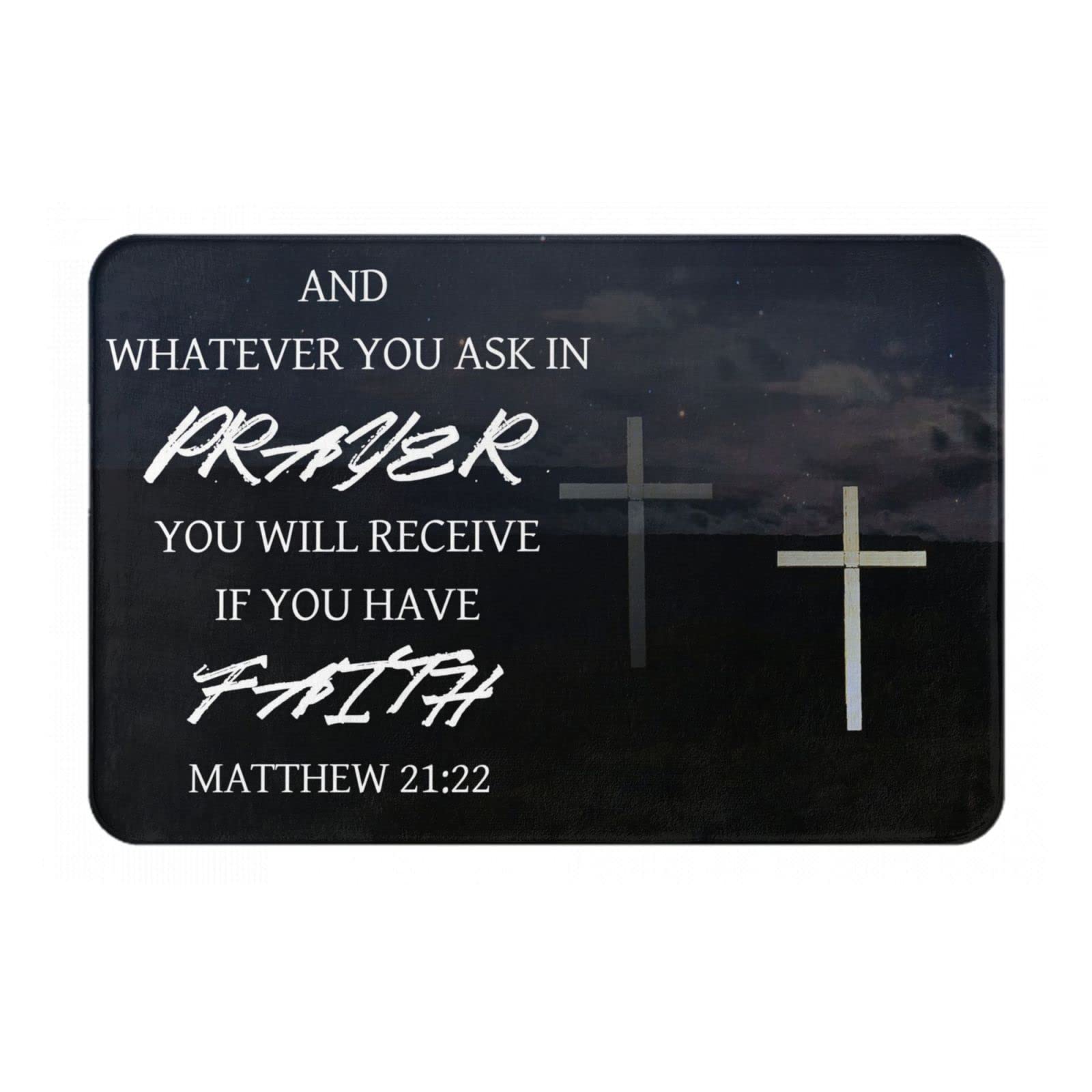 Amazon.com: Vivacite Prayer Mat Christian Gifts for Women Men Faith ...