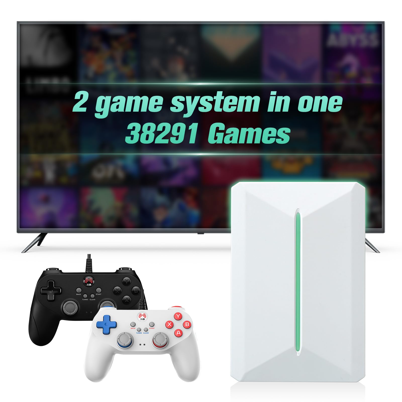 Amazon.com: Retro Game Console Hdd 500GB, Plug and Play Video Game ...