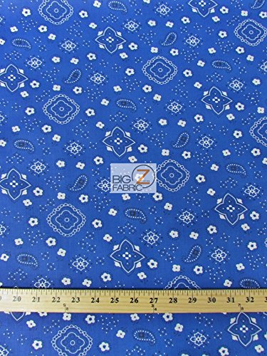 Royal Blue Bandana Background