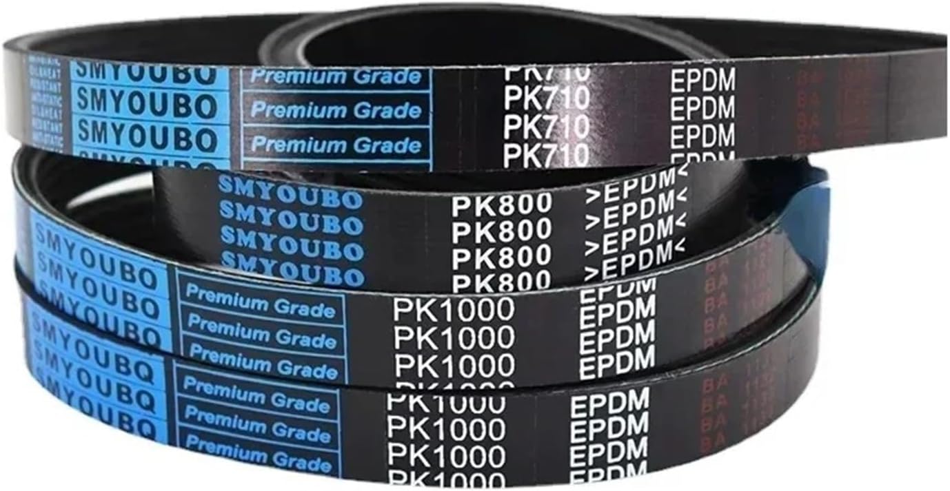 Keilriemen PK-Riemen Mit Mehreren Rillen, 3/4/5/6/7/8/9/10/12 Rippen ...