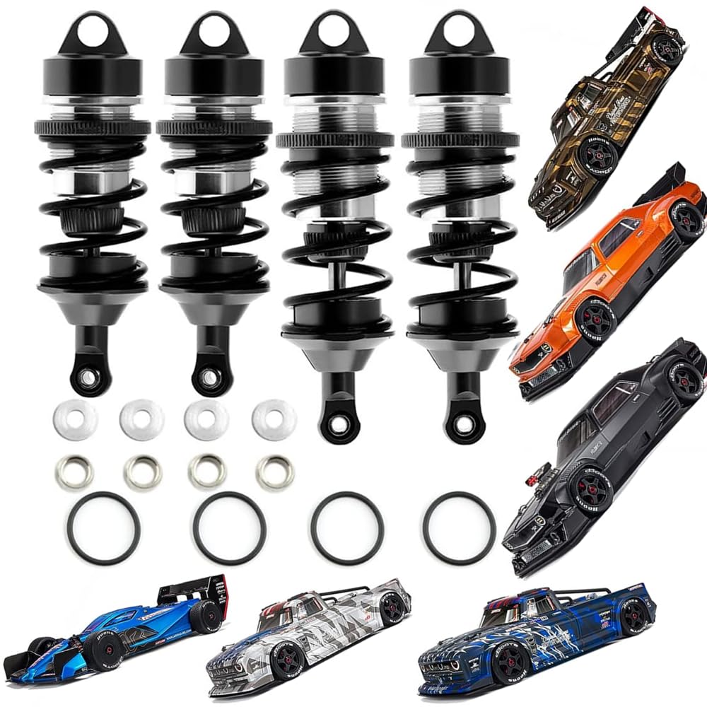 Amazon.com: Alloy Shock Absorber for ARRMA 1/7 Infraction 6S BLX Felony ...