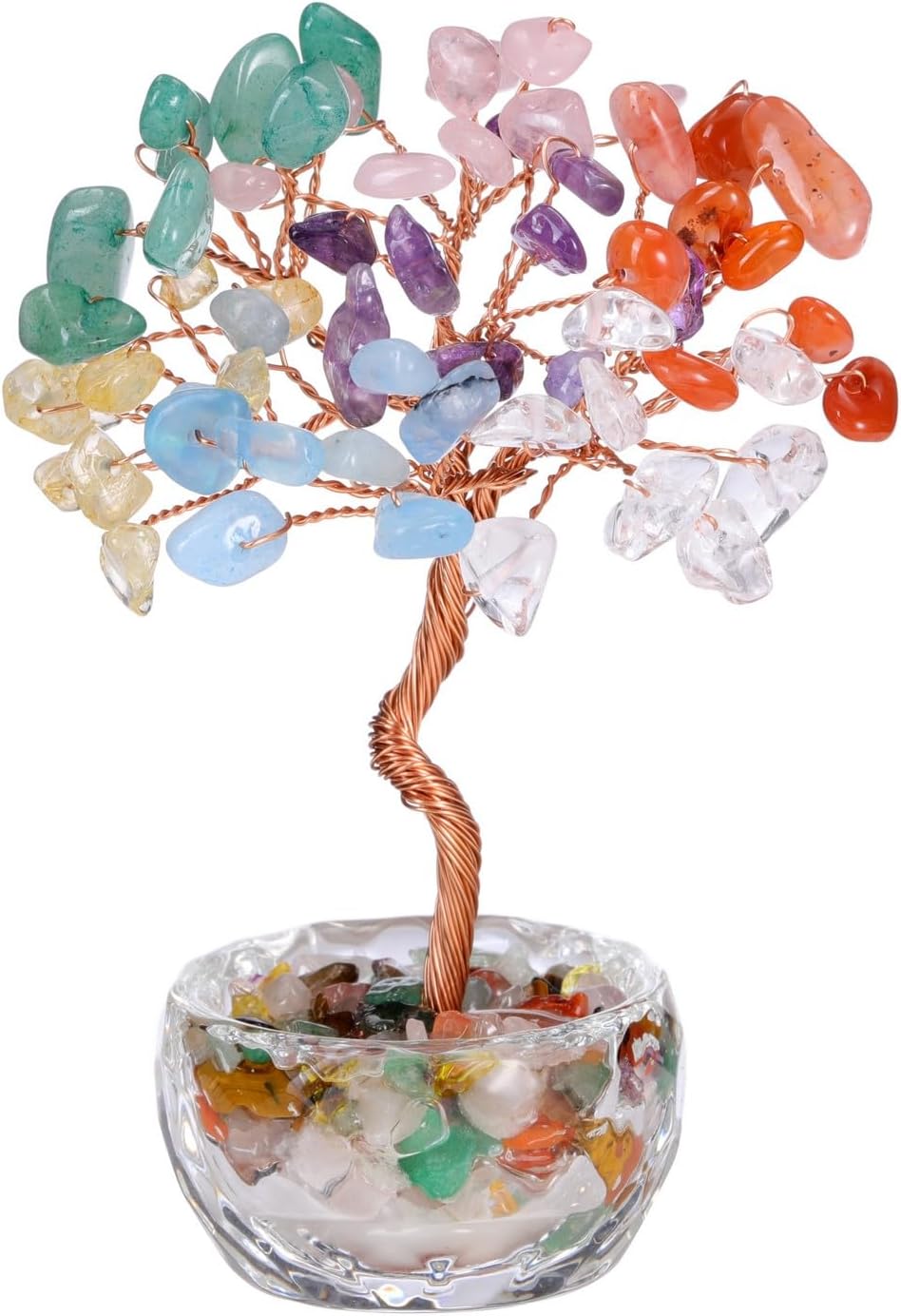 Jovivi Chakra Tree Crystal Tree of life Gifts for Women Mum Birthday ...
