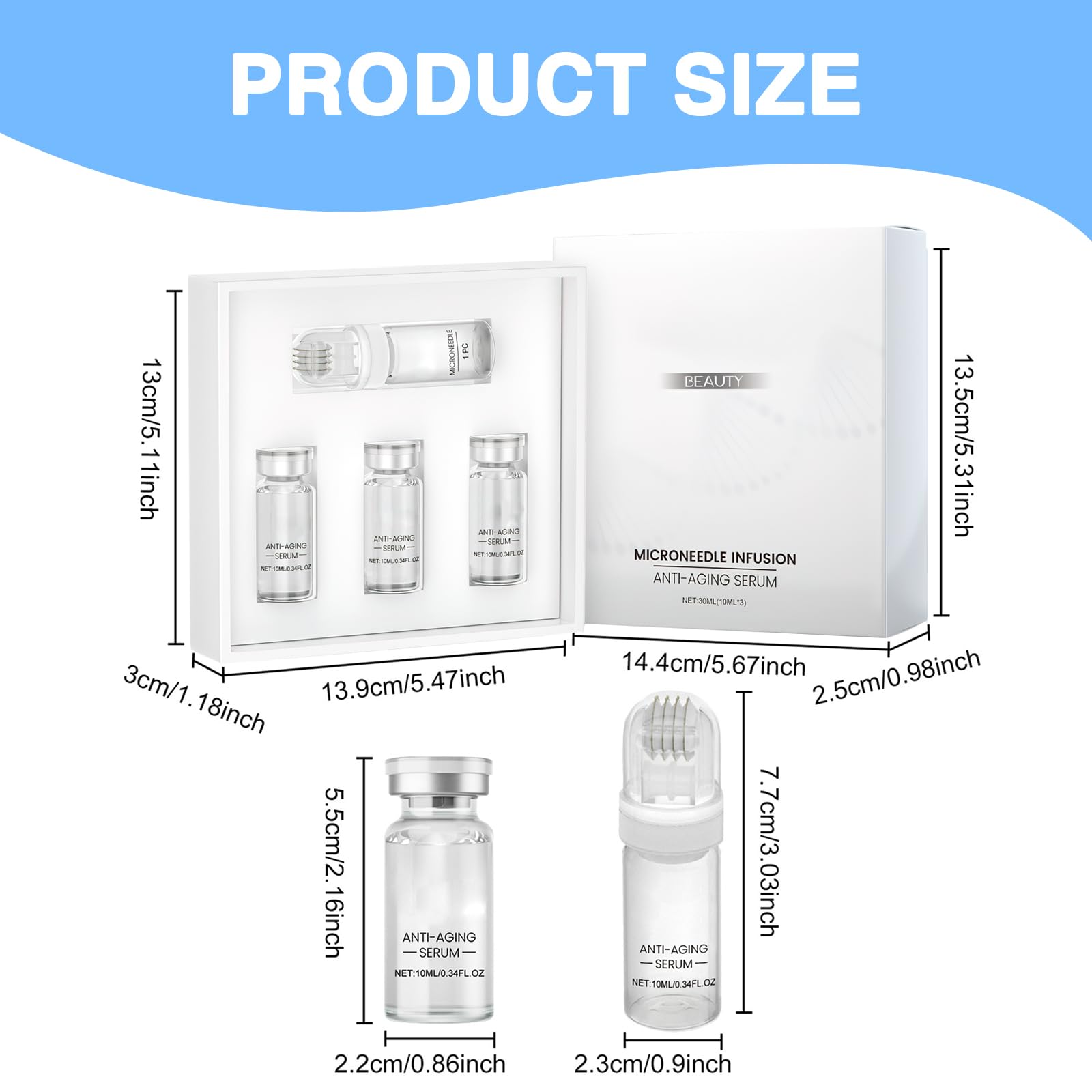 Colaren Micro Infusion Facial System, Anting Wrinkle Beauty Micro ...