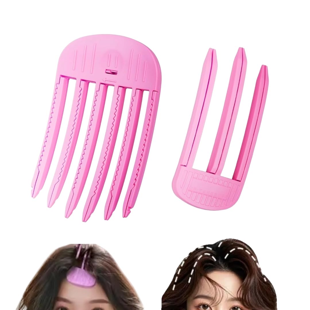 Amazon.com : LEES A.M. 2 Pcs Wind Shaping Styling Comb for Fluffy ...