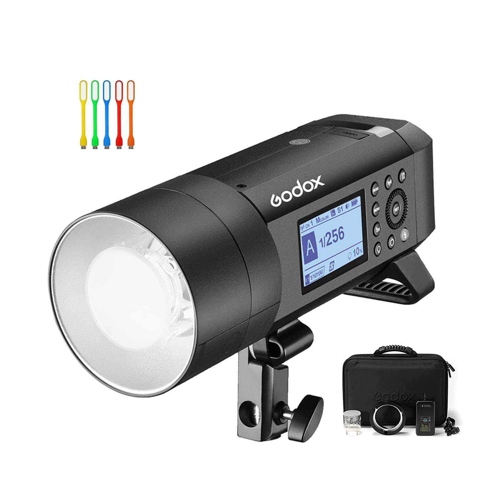 Amazon.com : Godox AD400Pro 400Ws GN72 TTL 1/8000s HSS 2.4G X System ...