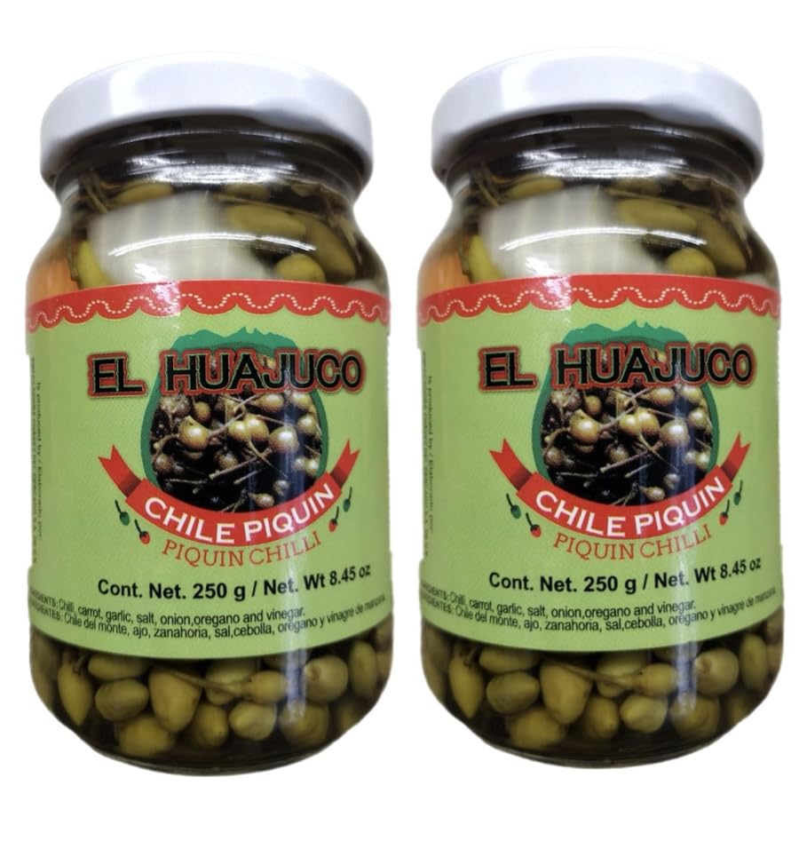 Amazon.com : Chile Piquin Del Monte En Escabeche | Hot & Spicy Peppers ...