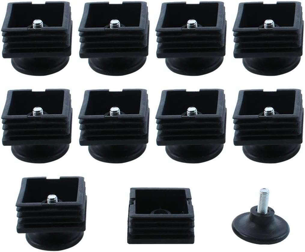 Amazon.com: uxcell 10 Sets 38mm Base Dia Adjustable Leveling Foot ...