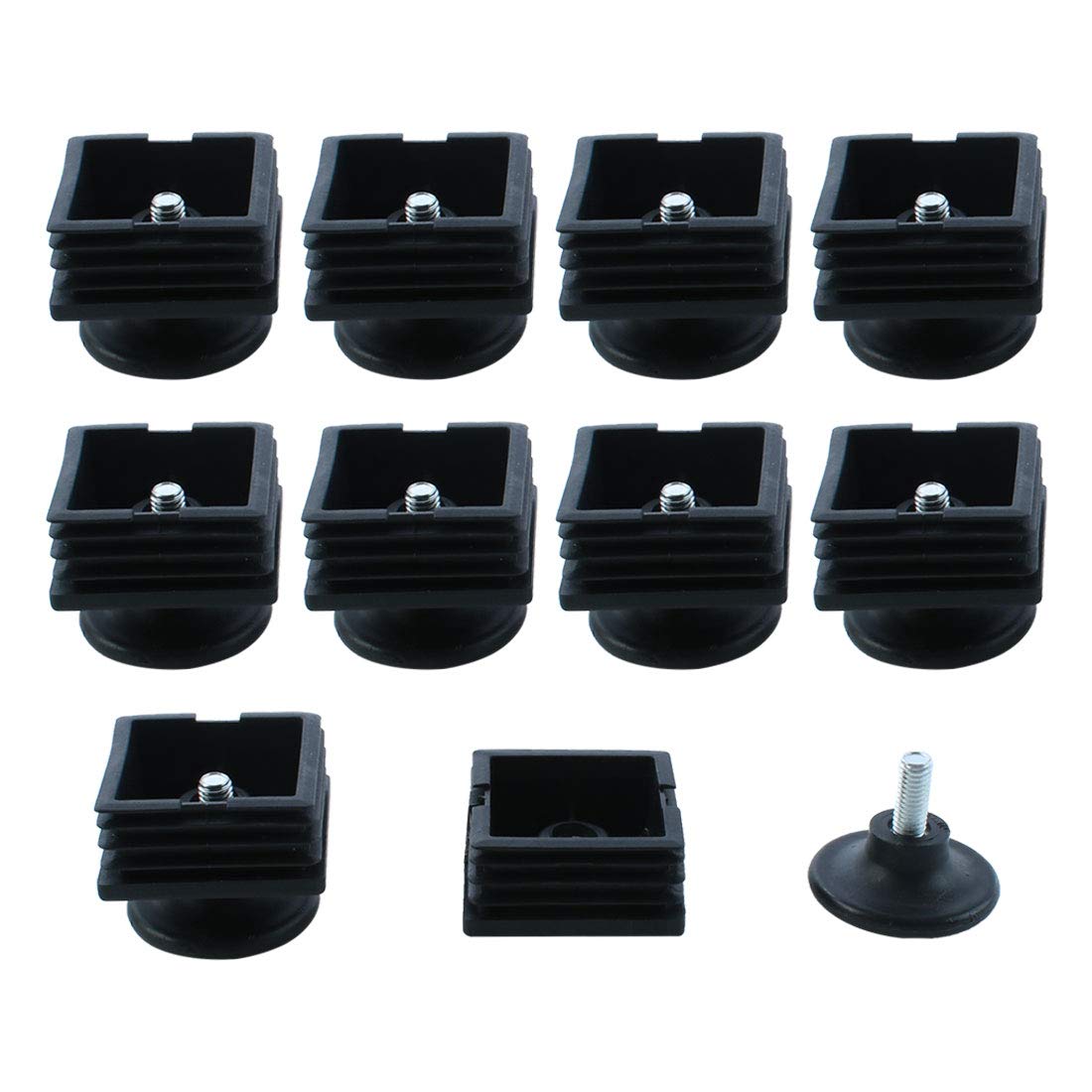 Amazon.com: uxcell 10 Sets 38mm Base Dia Adjustable Leveling Foot ...