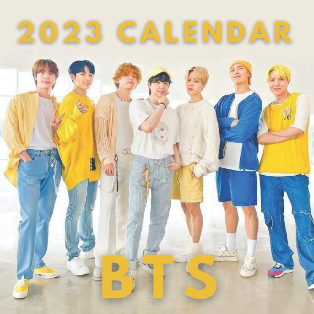 Buy BTS 2023: BTS Bangtan Boys 17-Month Planner for Alls BTS Fans ...