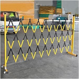 Amazon.com: GOCHUSX Retractable Traffic Barricade, Collapsible Road ...