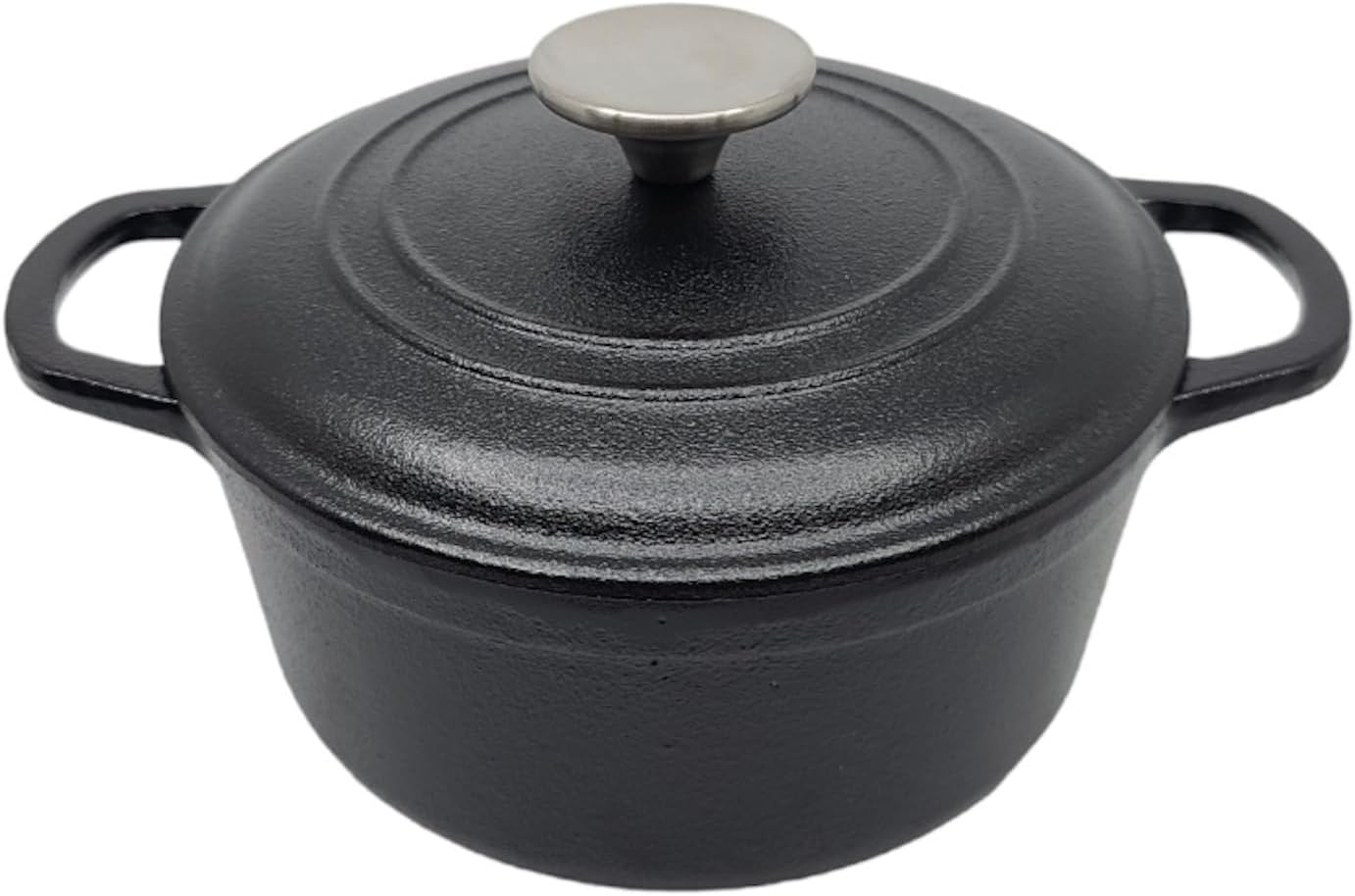 Amazon.com: Rockwell Cast Iron Pot, Dutch Oven with Looped Handles ...