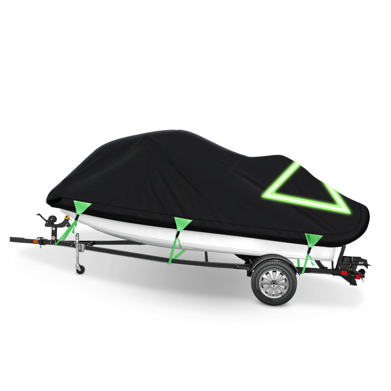 NEVERLAND Trailerable Jetski Cover, Upgraded Heavy-Duty Waterproof and ...