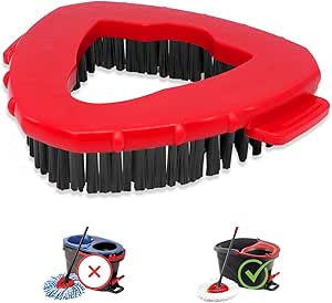 Scrub Mop Head for Vileda EasyWring 1-Tank System - Triangle Stiff ...