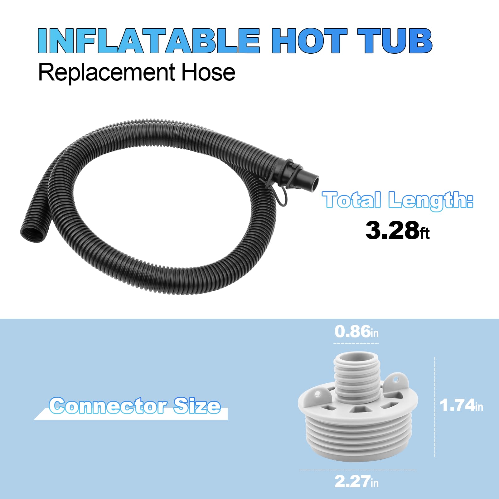 Snapklik.com : Lay Z Spa Hot Tub Air Inflate Inflation Hose Pipe Tube ...