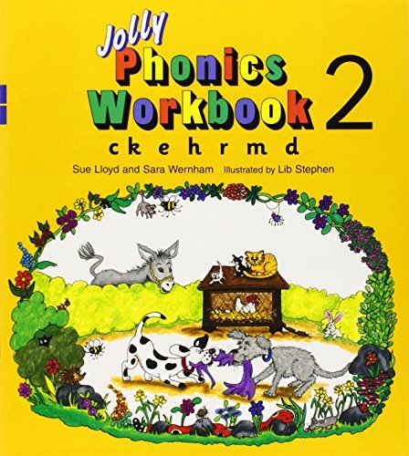 Jolly Phonics Workbook 2: ck, e, h, r, m, d by Susan M. Lloyd (1995-05 ...