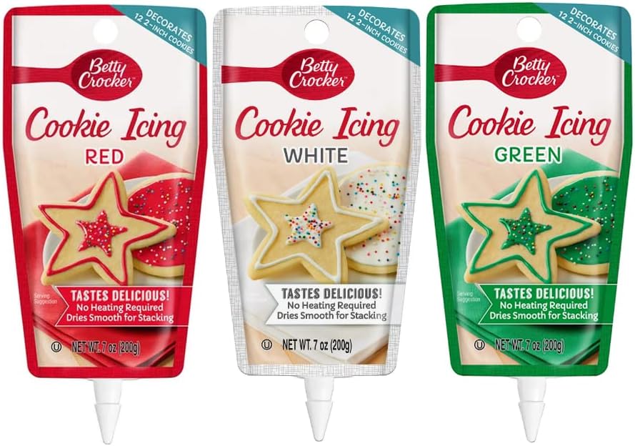 Amazon.com: Signature Brands Betty Crocker Christmas Colors Decorating ...
