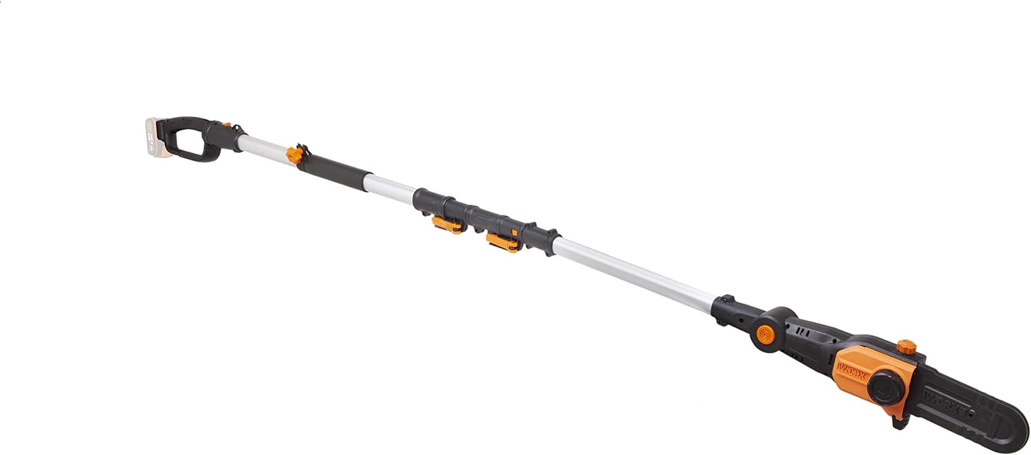 WORX WG349E.9 Cordless Pole Pruner/Saw, (Tool only, Battery and Charger ...