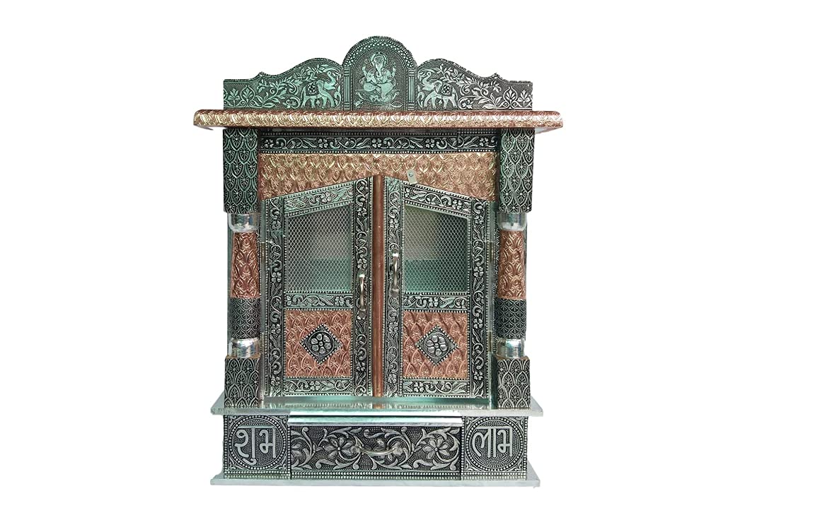 Handicrafts Pooja Temple For Home Big Size Wooden Mantapa Room ...