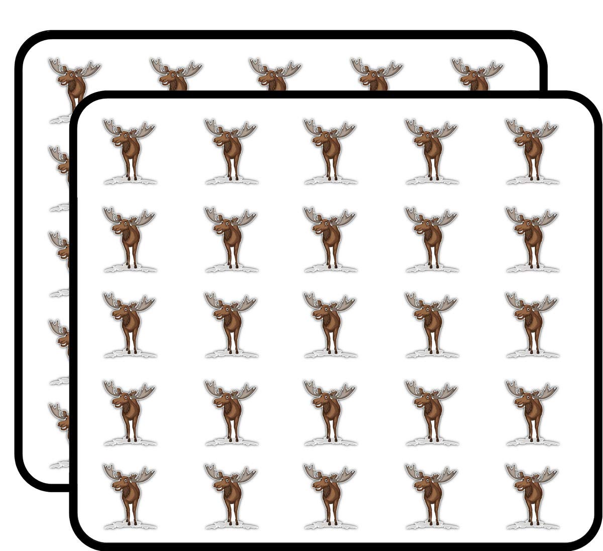 Amazon.com: Happy Moose Sticker for Scrapbooking, Calendars, Arts, Kids ...