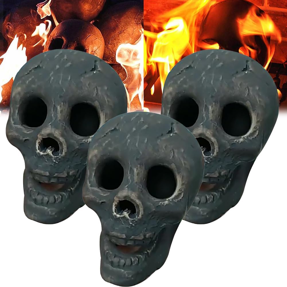 Amazon.com : Skull Fire Pit Heads,Fire Pit Skulls,Skull for Fire Pit ...