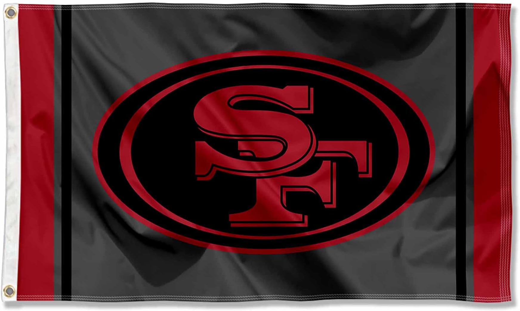 Amazon.com : San Francisco 49ers Two Sided House Flag : Sports & Outdoors