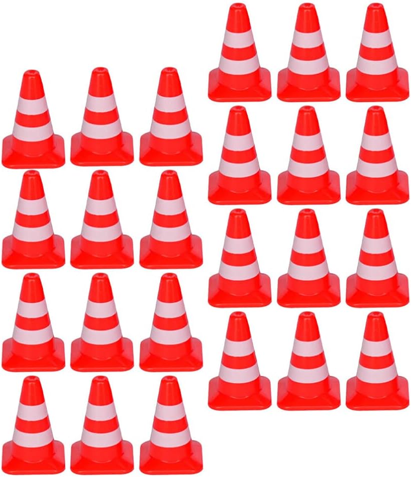 Mini Pylonen Miniatur Pylonen Leitkegel Warnkegel Pylone Hütchen ...