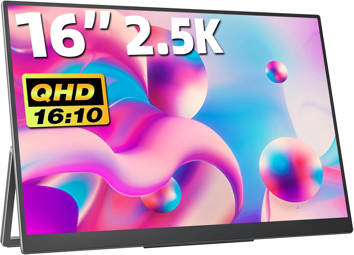 Amazon.com: Upperizon Portable Monitor 16 Inch 2.5K 2560X1600 16:10 100 ...