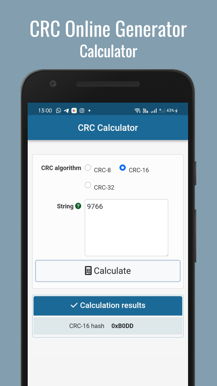 CRC Calculator:Amazon.de:Appstore for Android