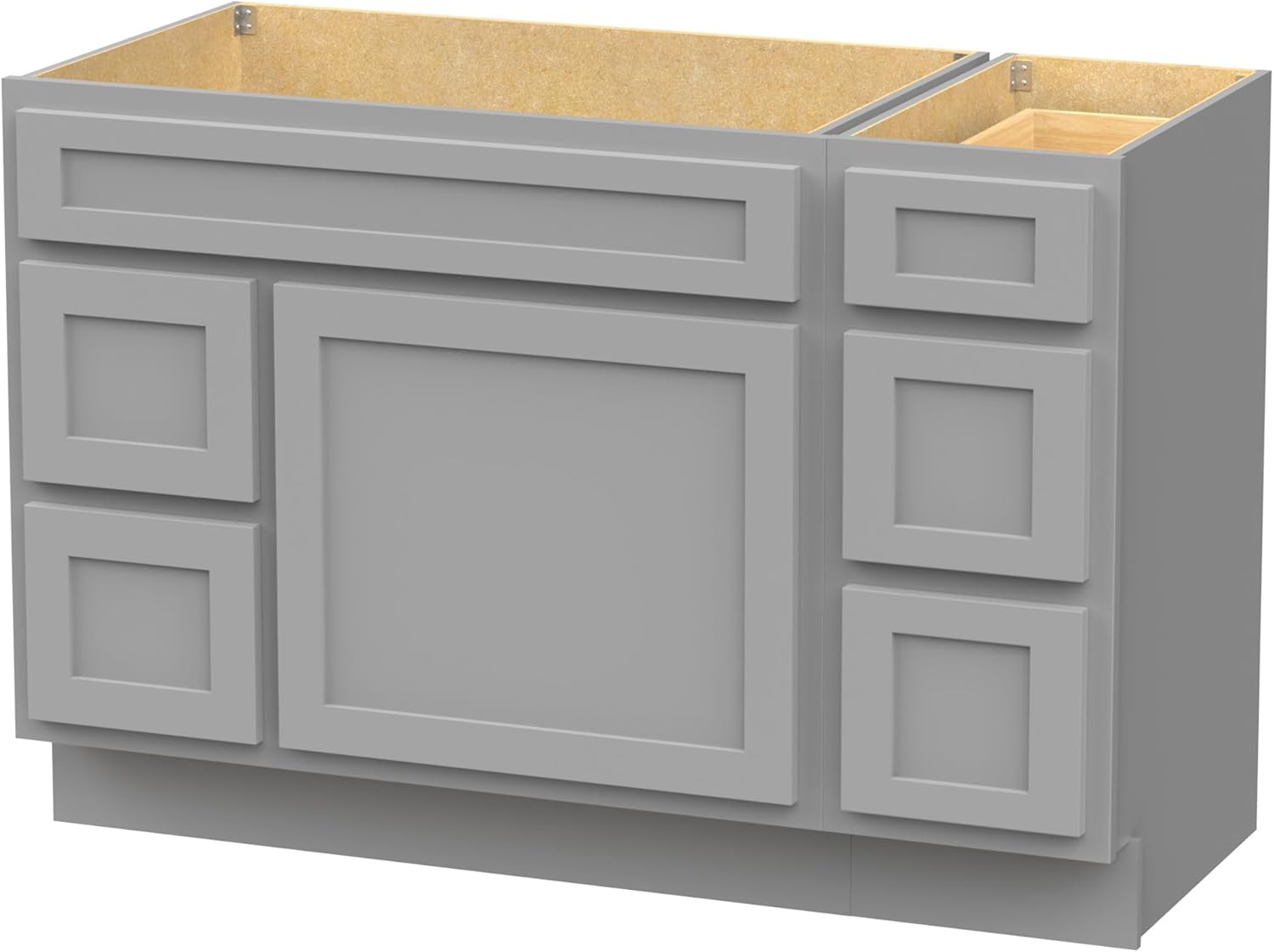 Amazon.com: HomeBeyond 48 Inch Bathroom Vanity Base Only, Single Vanity ...