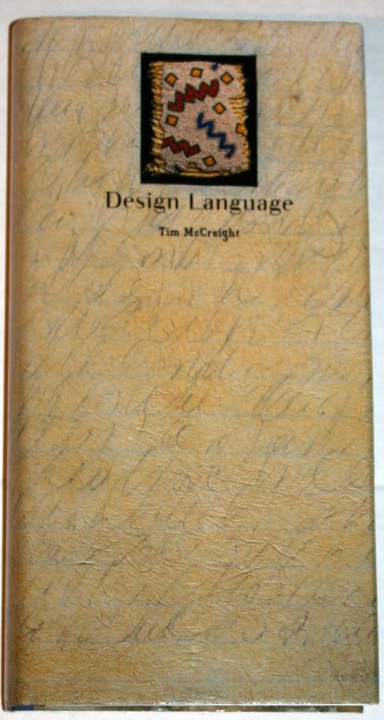 Design Language: McCreight, Tim: 9780961598464: Amazon.com: Books