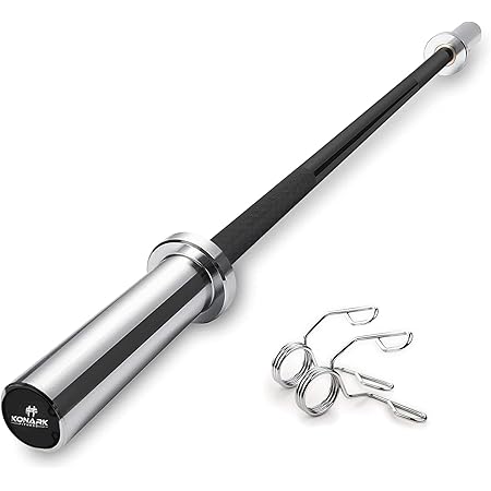 Buy Konark Fitness 4 Feet Black Olympic Barbell Rod Bench Press,Bieceps ...