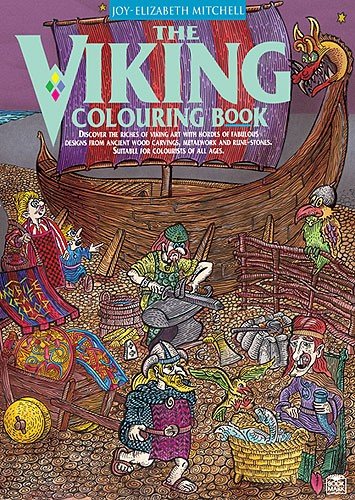 Viking Colouring Book: Mitchell, Joy-Elizabeth: 9780946005949: Amazon ...